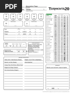 T20 - Ficha Editável Auto Completavel | PDF