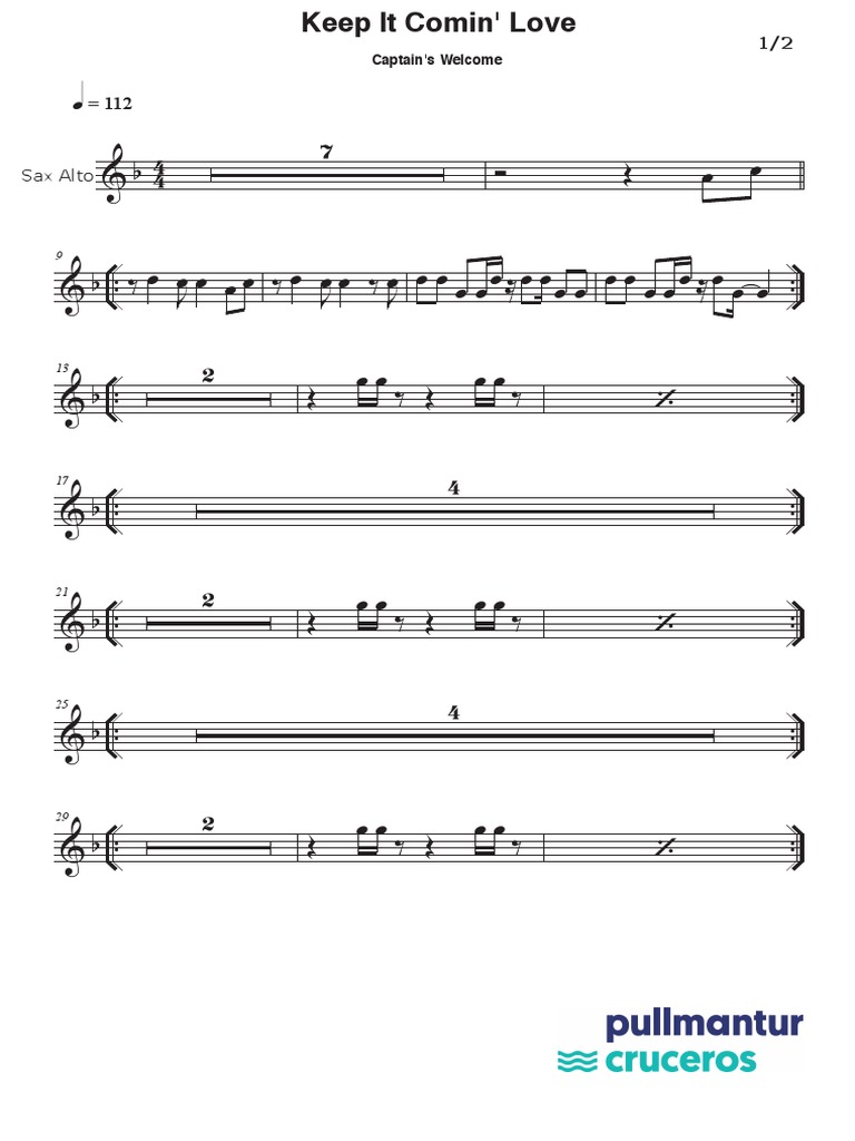 10 Keep It Comin' Love - Alto Sax | PDF | Théorie (échecs) | Ouverture ...