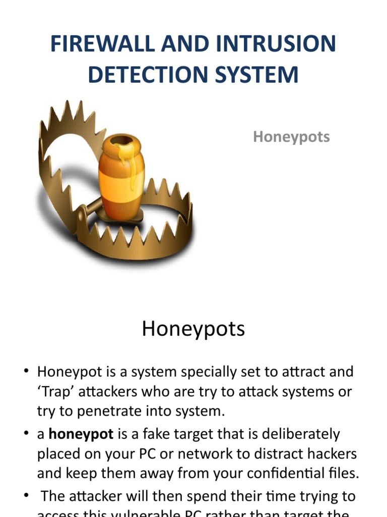 Firewall and Intrusion Detection System: Honeypots | PDF