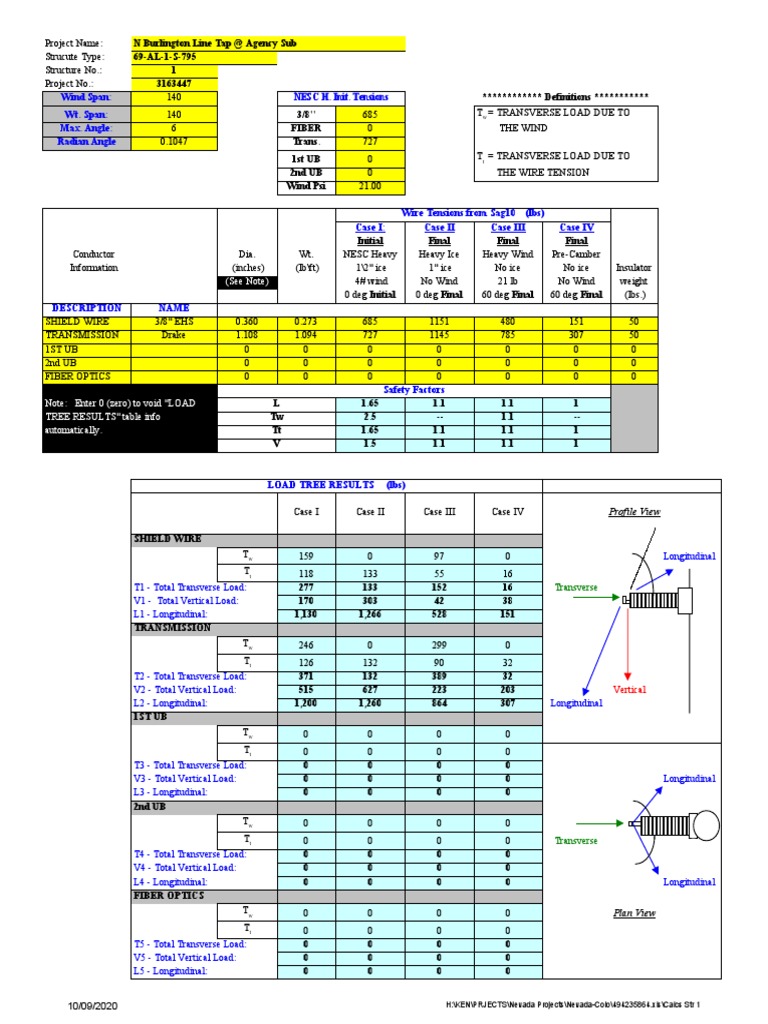 Engineering Load Calculations | PDF | Manufactured Goods | Electricity