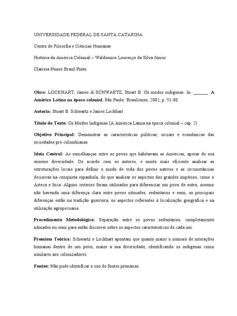 Fichamento Lockhart - Clarissa | PDF