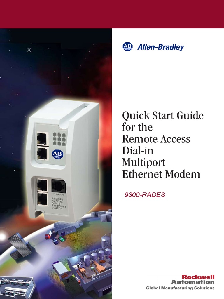 Quick Start Guide For The Remote Access Dial-In Multiport Ethernet Modem | PDF | Ip Address ...