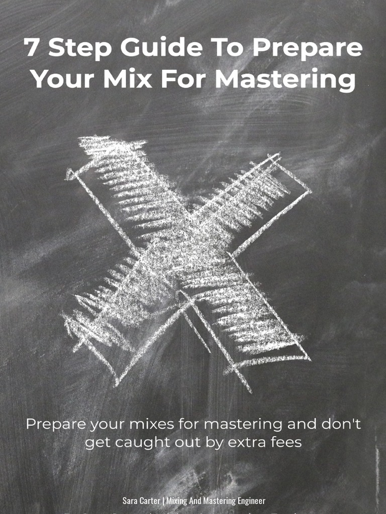 Pre-Mastering Guide for Musicians | PDF | Compact Disc | Mp3