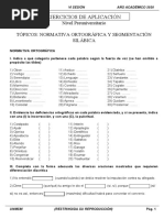 Ortografia Literal Uso de LL e y | PDF | Verbo | Morfología Lingüística