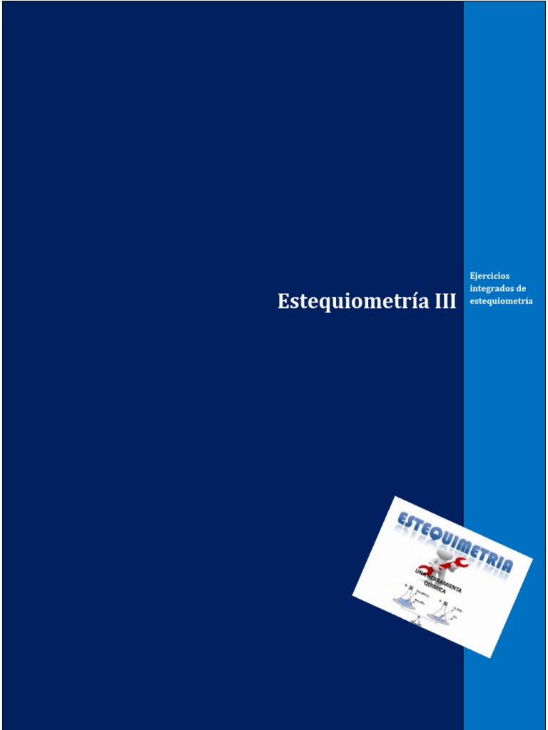 Estequio 3 Estequio Con Soluciones y Gases Resueltos | PDF | Estequiometría | Mole (Unidad)