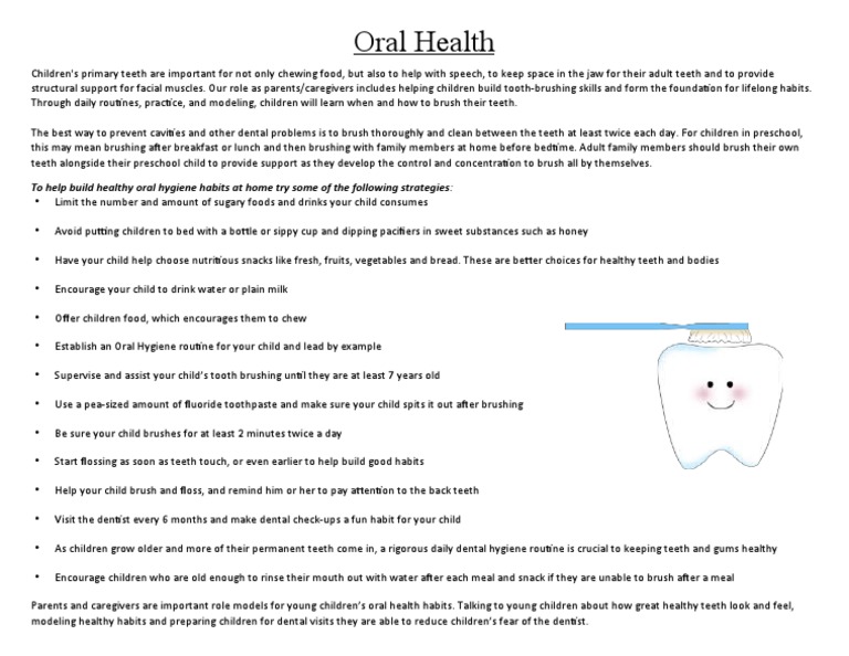 19 Oral Health | PDF | Oral Hygiene | Dentistry Branches