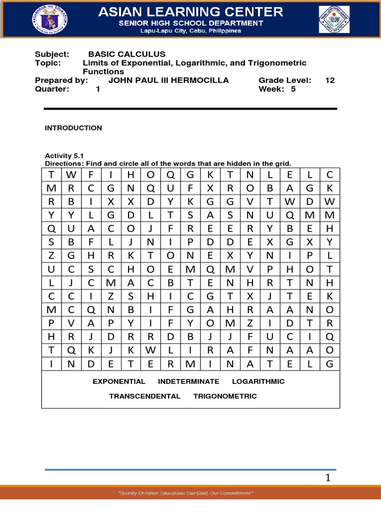 BASIC CALCULUS 5th | PDF | Exponential Function | Precalculus