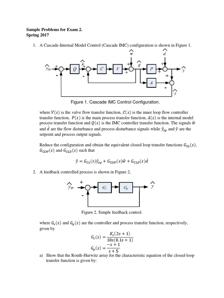 Control Problems | PDF | Control Theory | Analysis