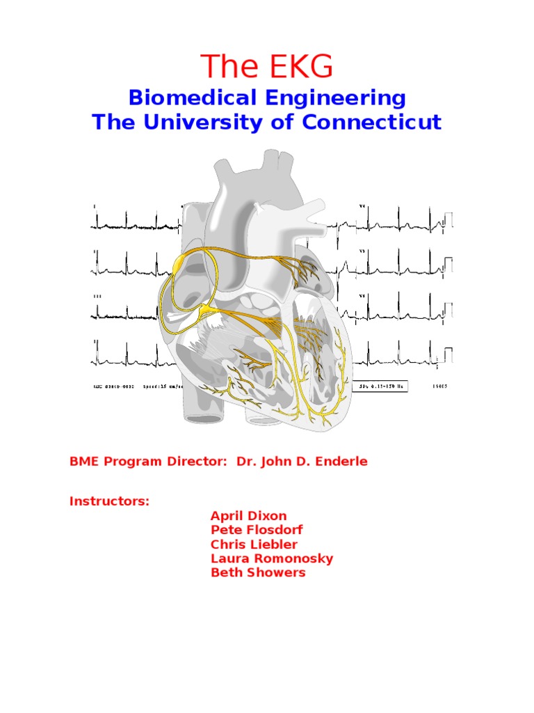 Ekg Manual | Electrocardiography | Amplitude