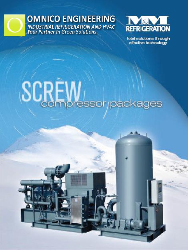 Omnico Brochure Screw Compressor Packages | PDF | Engineering ...