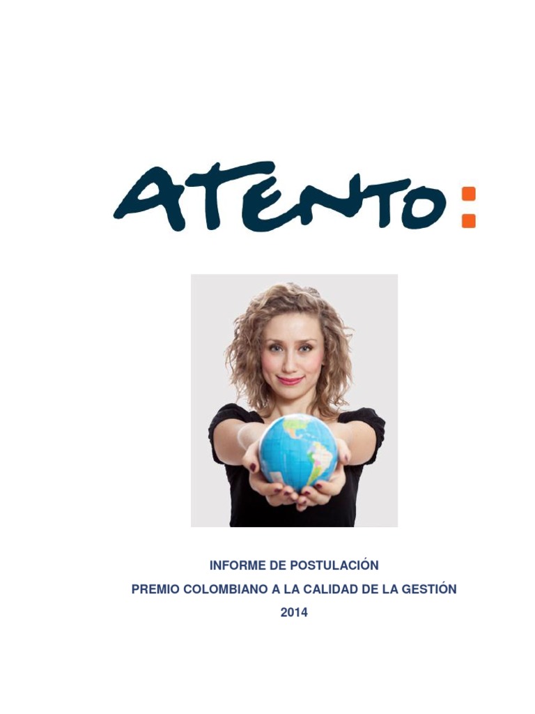 Atento Colombia S.A - PCCG 2014 PDF | PDF | Liderazgo | Gestión de la ...