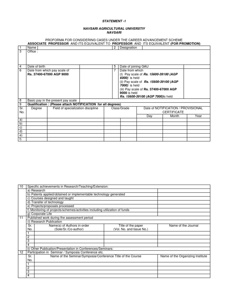 Associate Professor and Its Equivalent To Professor and Its Equivalent ...