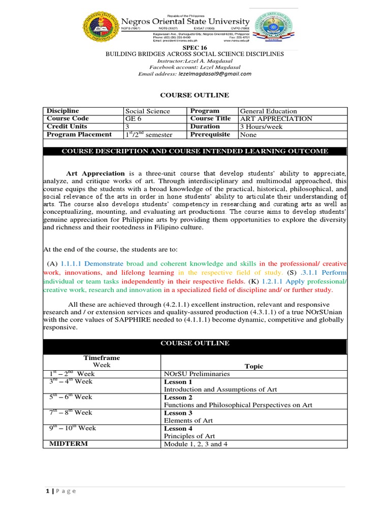 MODULE-1-art Appreciation PDF FINAL PDF | PDF | Aesthetics | Immanuel Kant