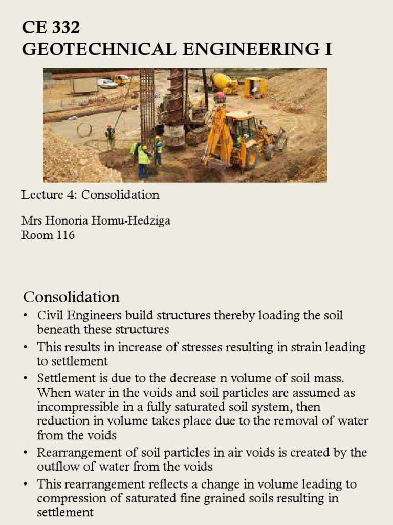 CE 332 Lecture 4. | Download Free PDF | Porosity | Soil
