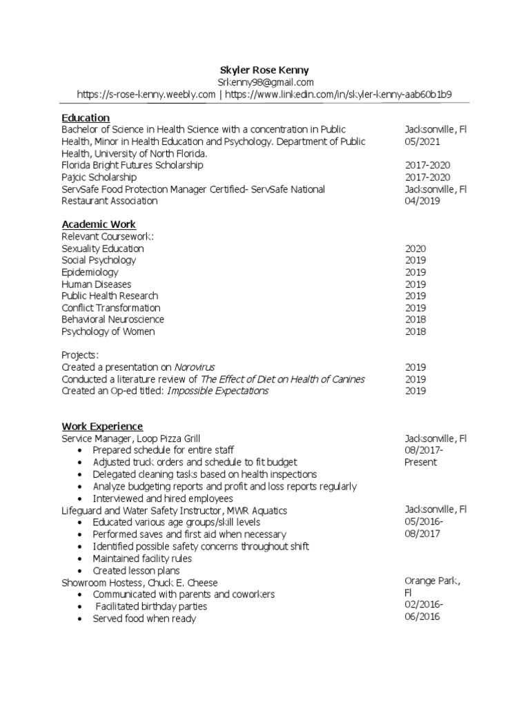 Resume Kenny For Portfolio | PDF | Psychology | Behavioural Sciences