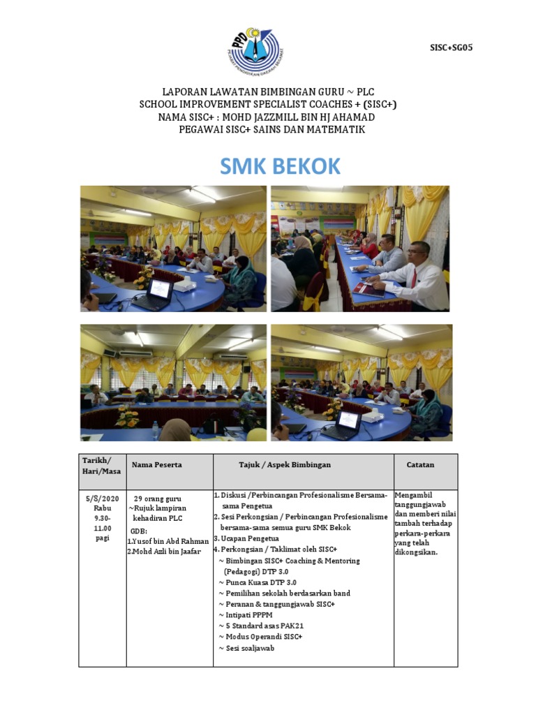 Format Laporan MLT | PDF