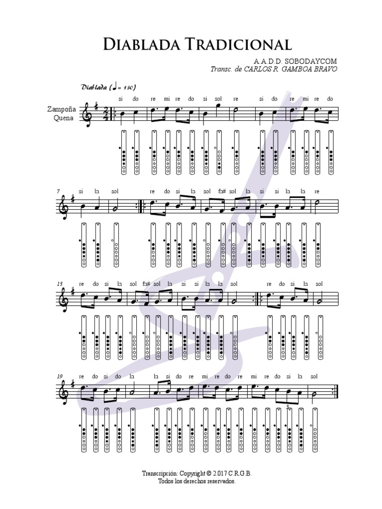 Diablada Tradicional PDF | PDF