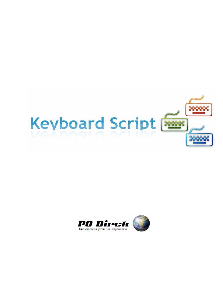 Manual de Keyboard Script 1-34 | PDF | Ventana (informática ...