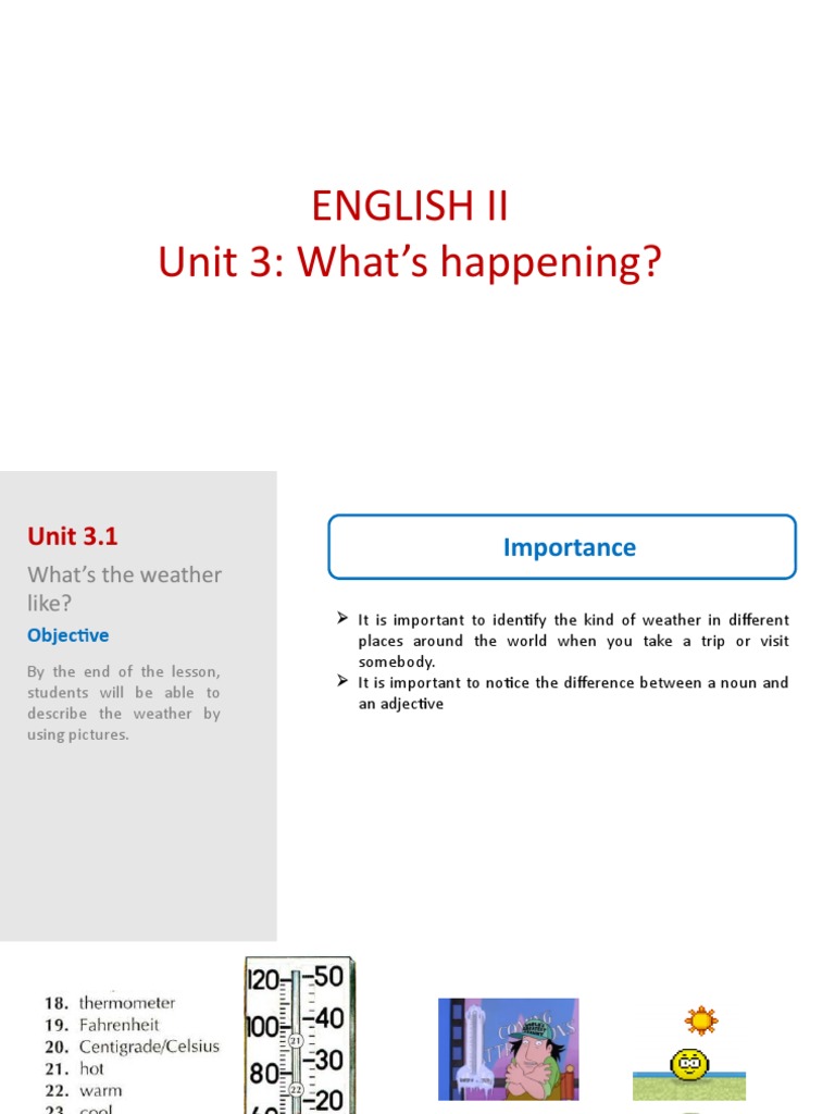 English 2 Unit 3 (3.1) | PDF | Verb | English Language