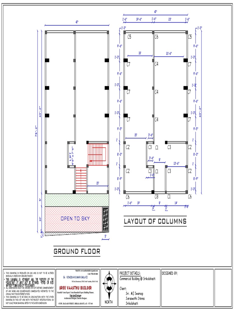 Plan of Front Building PDF | PDF | Business
