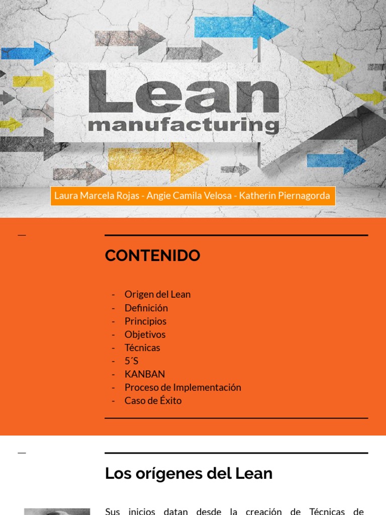 Lean Manufacturing | PDF | Lean Manufacturing | Pensamiento sistémico