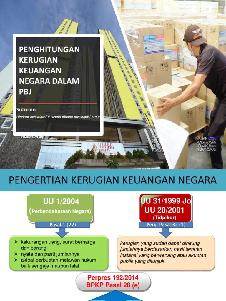 Penghitungan Kerugian Keuangan Negara | PDF | Hukum