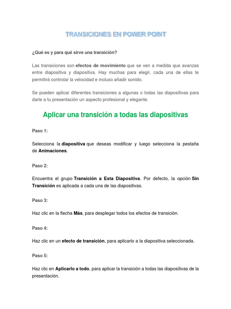 Transición Pdf Pdf
