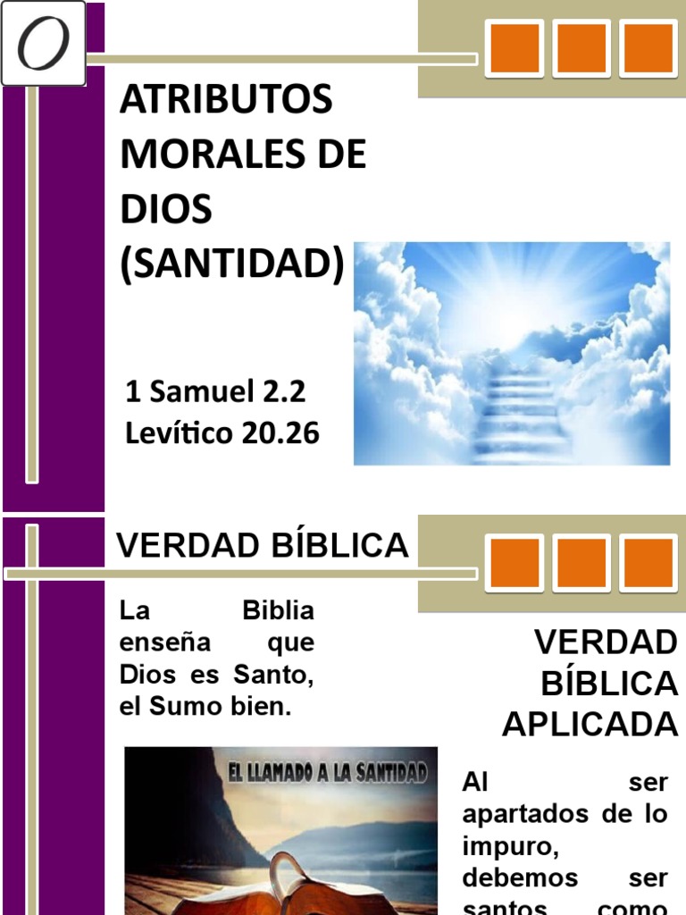 Dios Santidad Pdf Santo Dios