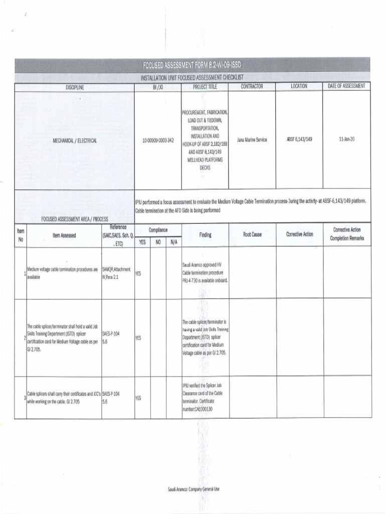 Focused Assessment. | PDF