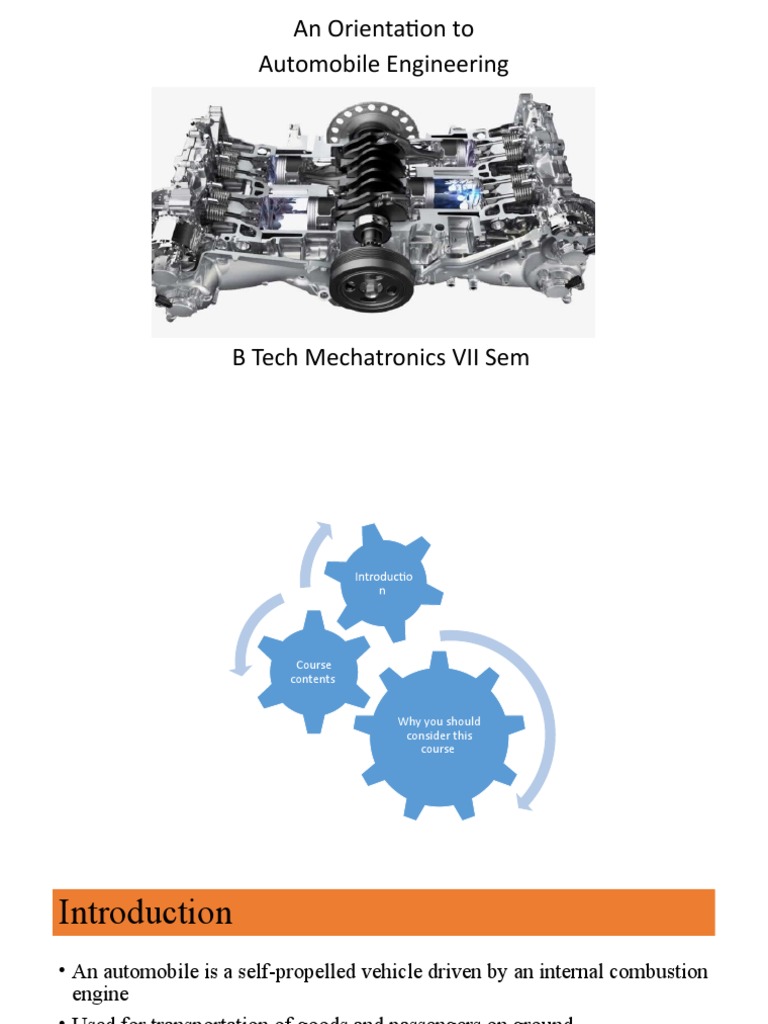 Automobile Engineering | PDF | Transmission (Mechanics) | Axle
