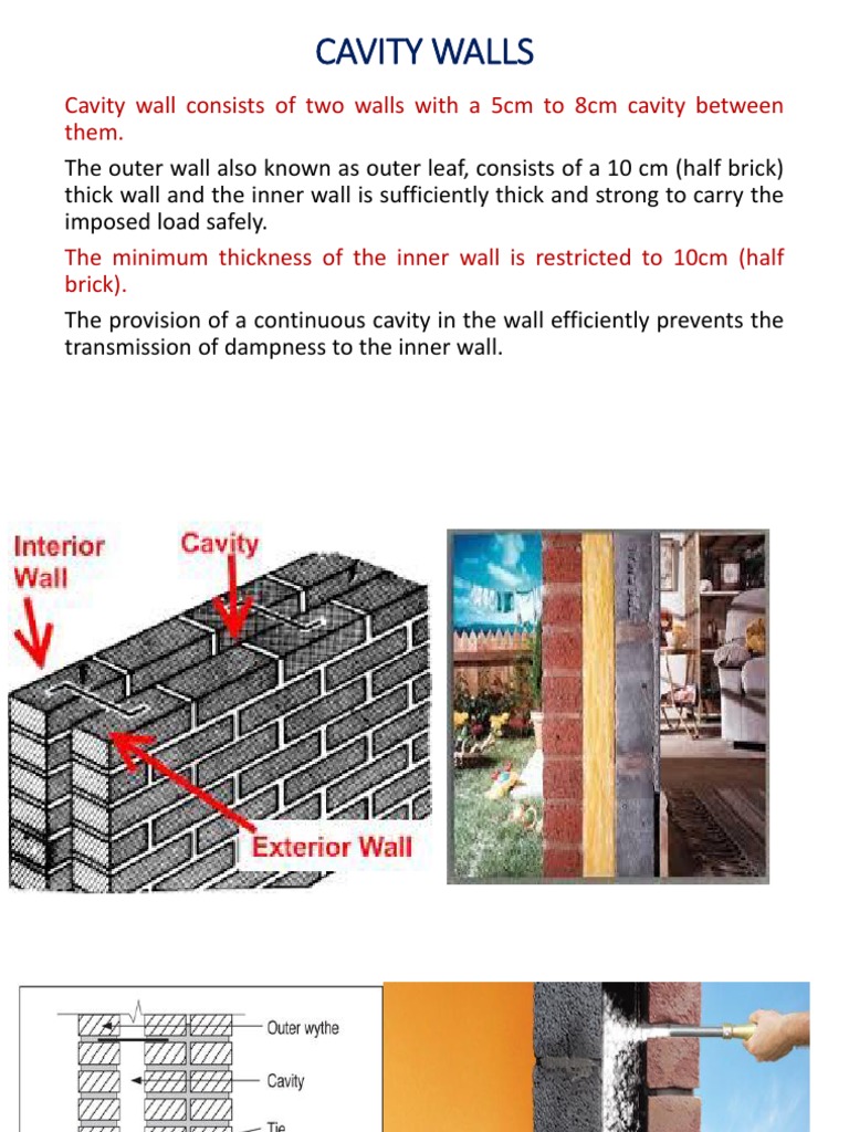 9 Cavity-Walls PDF | PDF | Wall | Brick