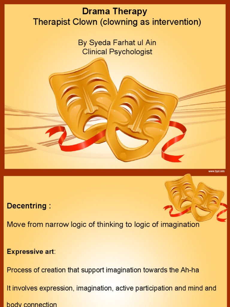 Therapist Clown (Clowning As Intervention) : Drama Therapy | PDF ...
