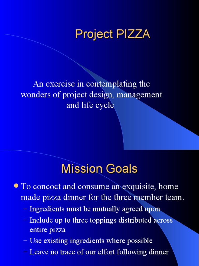 Project PIZZA | PDF | Pizza | Food And Drink Preparation