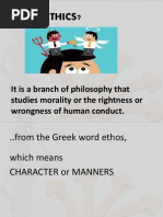 Chapter 1 - The Ethical Dimensions of Human Existence | PDF | Morality | Psychological Egoism