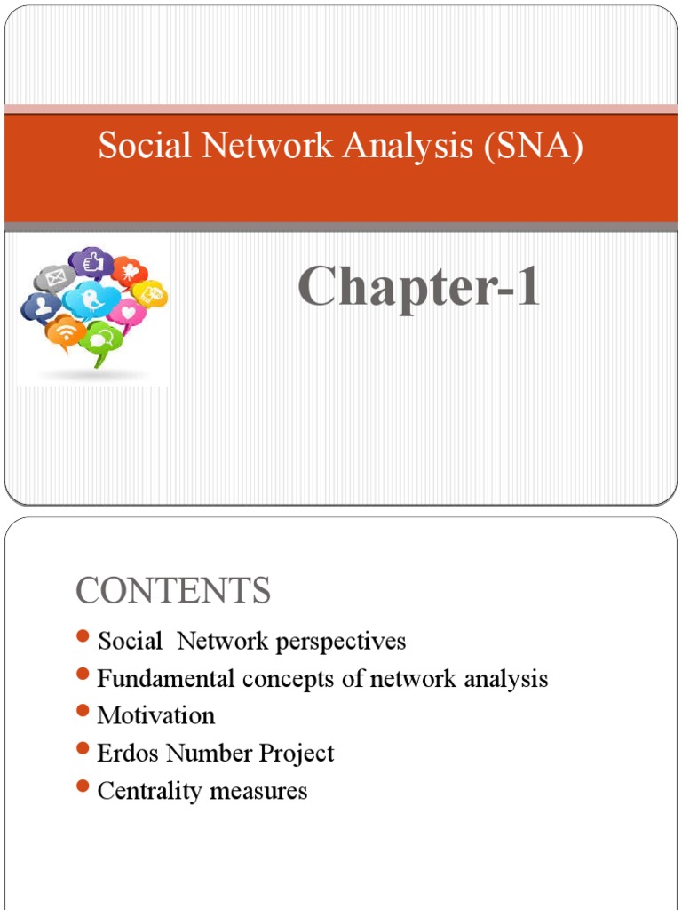 Social Network Analysis (SNA) - 1 | PDF | Social Network | Vertex (Graph Theory)