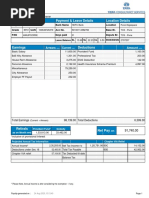 Salary Slip Format Without PF and ESI | PDF | Career & Growth