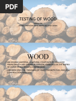 Wood Testing: Bending and Compression Methods | PDF | Strength Of ...