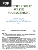 Solid Waste Management Overview | PDF | Waste Management | Waste