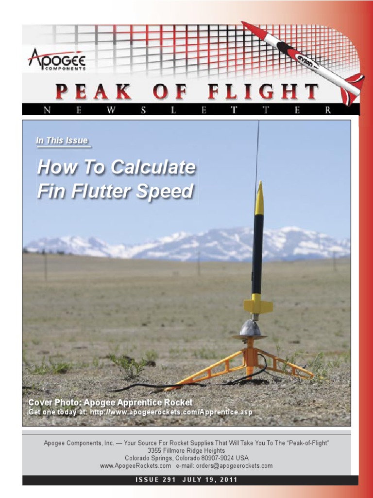How Calculate Fin Flutter Speed | PDF | Applied And Interdisciplinary ...