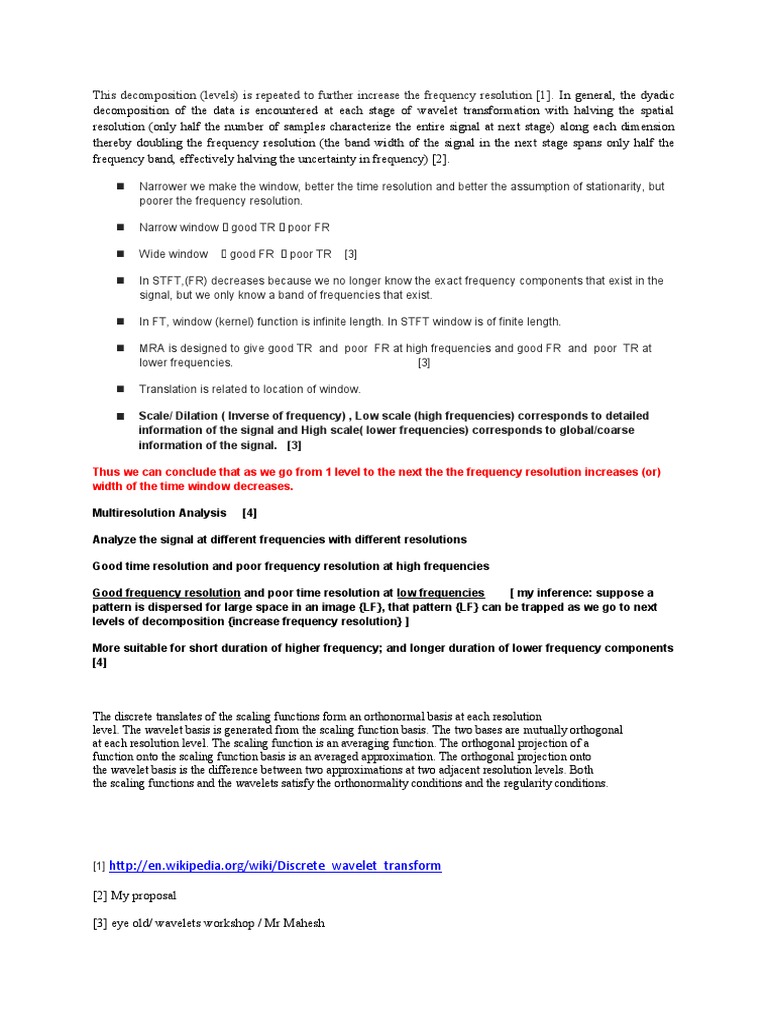 Understand Wavelets | PDF | Wavelet | Functional Analysis