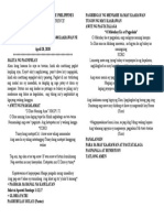 A Catechetical Guide On The Uccp Statement of Faith | PDF