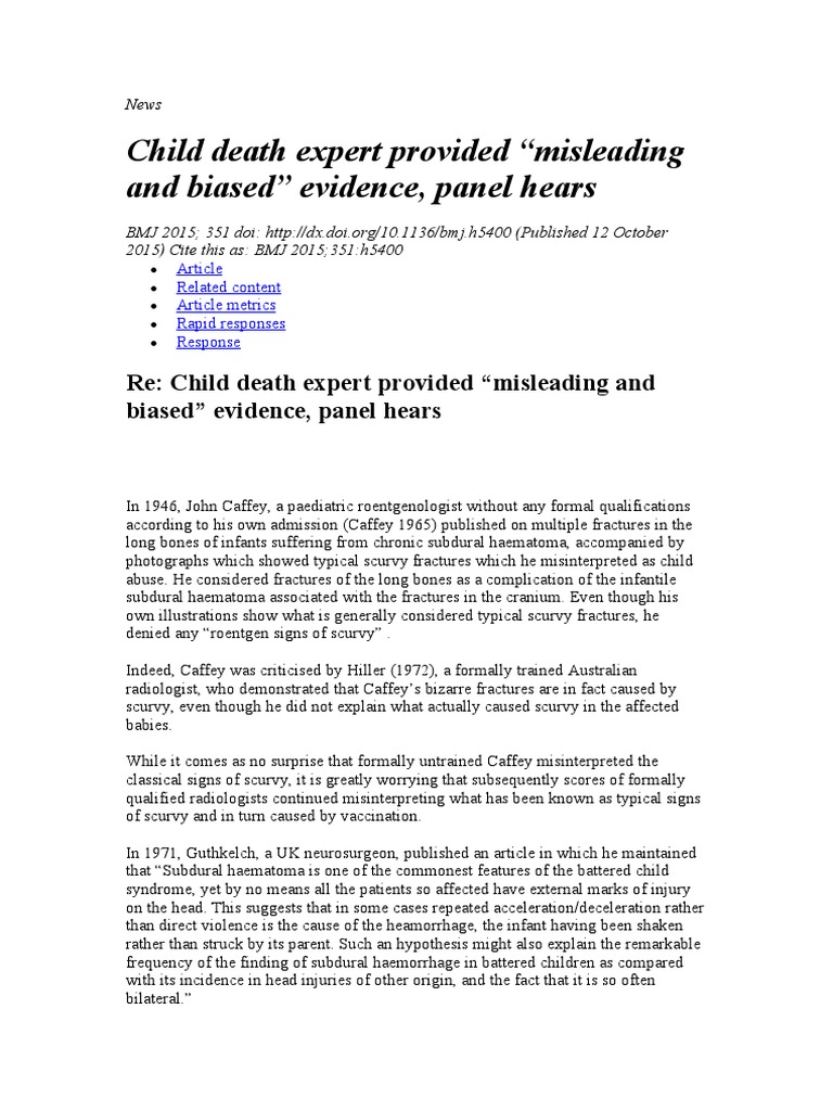 Guthkelch Updated 1 1 | PDF | Medicine | Nervous System
