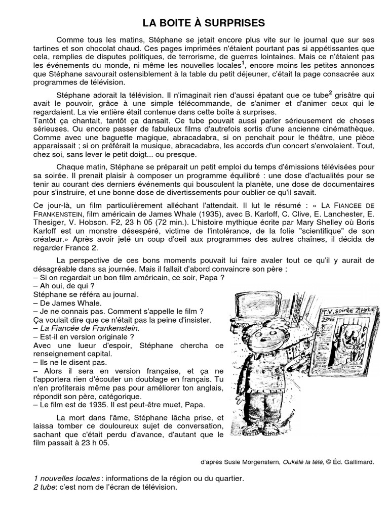 Boite Surprise Pdf Pdf