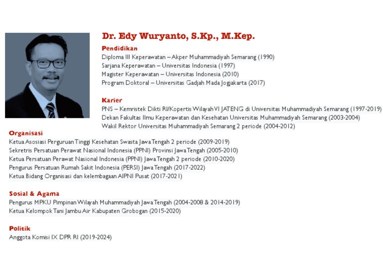 CV Edy Wuryanto 20.key | PDF