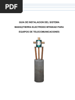Manual de Instalación de Pararrayos | PDF | Conductor electrico | Equipo