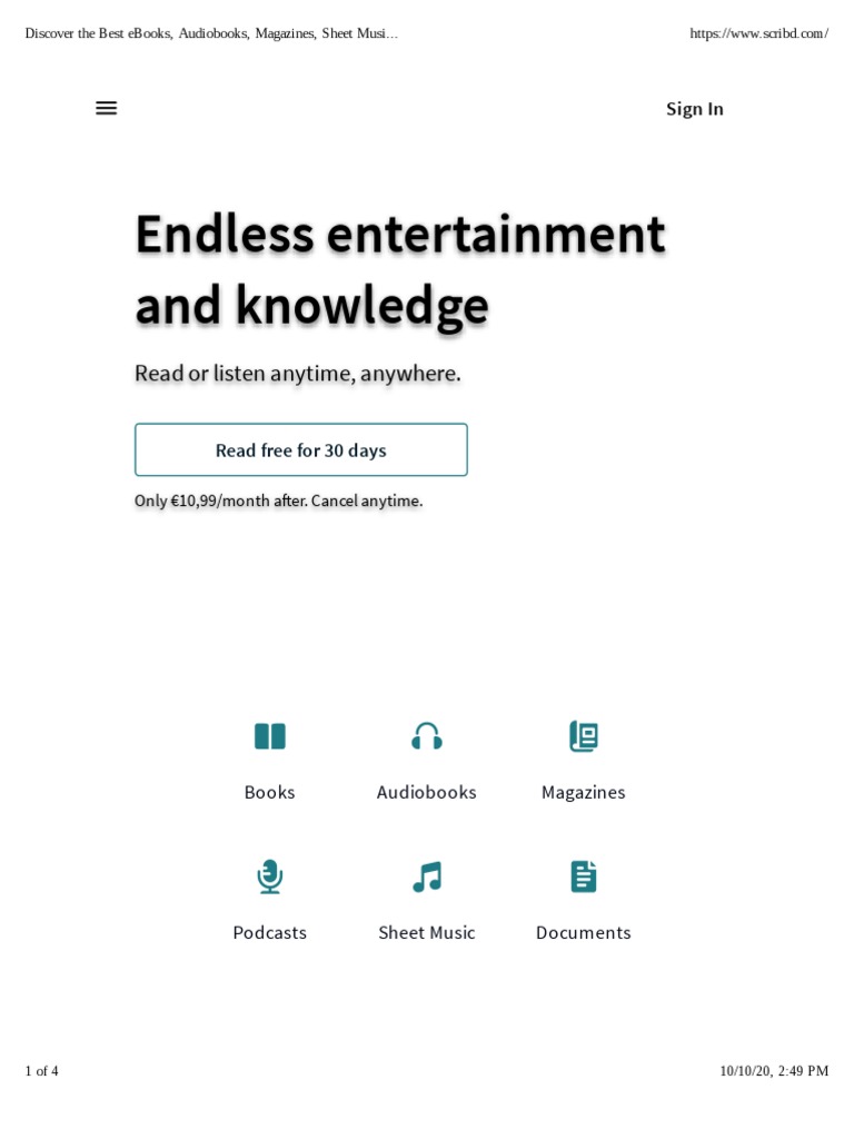 Endless Entertainment and Knowledge: Read or Listen Anytime, Anywhere ...