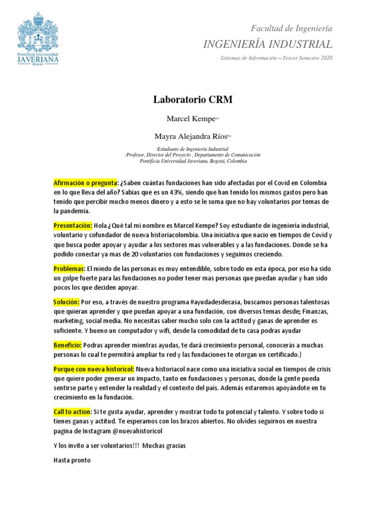 Pitch Marcel Kempe | PDF | Ingeniería | Fabricación e ingeniería