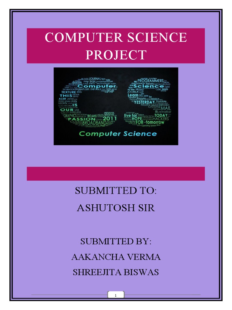 Computer Science Project | PDF | Cross Platform Software | Java (Programming Language)