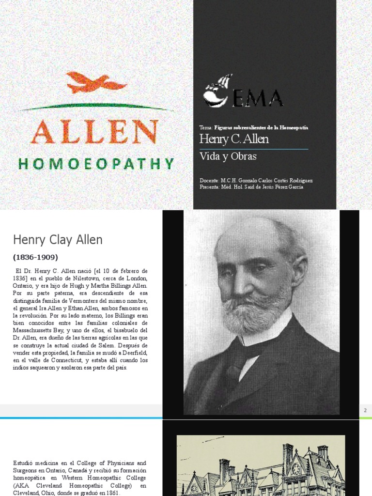 Henry C. Allen | PDF | Homeopatía | Medicina