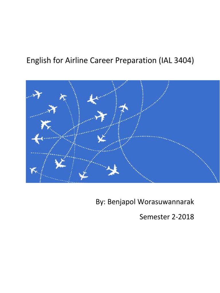English For Airline Career Preparation PDF | PDF | Air Traffic Control ...